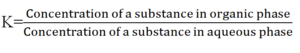 Distribution Law In Chemistry-Definition, Explanation, And Applications