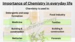 What Is The Importance Of Chemistry In Everyday Life