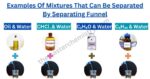 Examples Of Mixtures That Can Be Separated By Separating Funnel