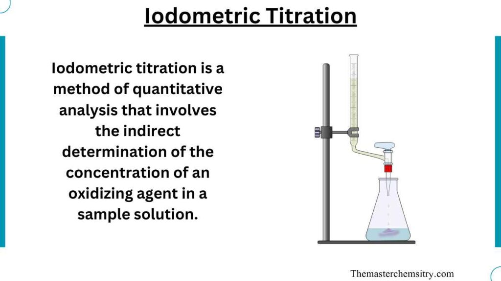 Iodometric Titration Principle Example Advantages Iodometric Titration Principle Example Advantages